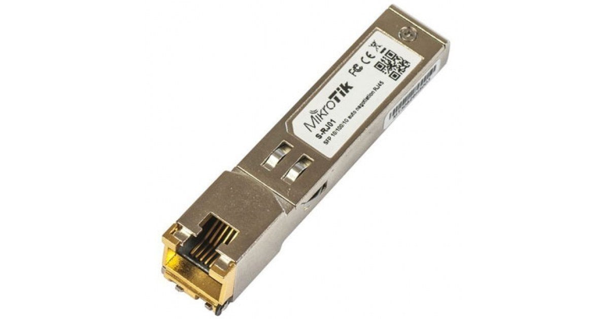 【Módulo Mikrotik S-RJ01 RJ45 a SFP 100m】TIENDA INFORMATICA【MODULAR TECHNOLOGY】VENTA Y REPARACION ...