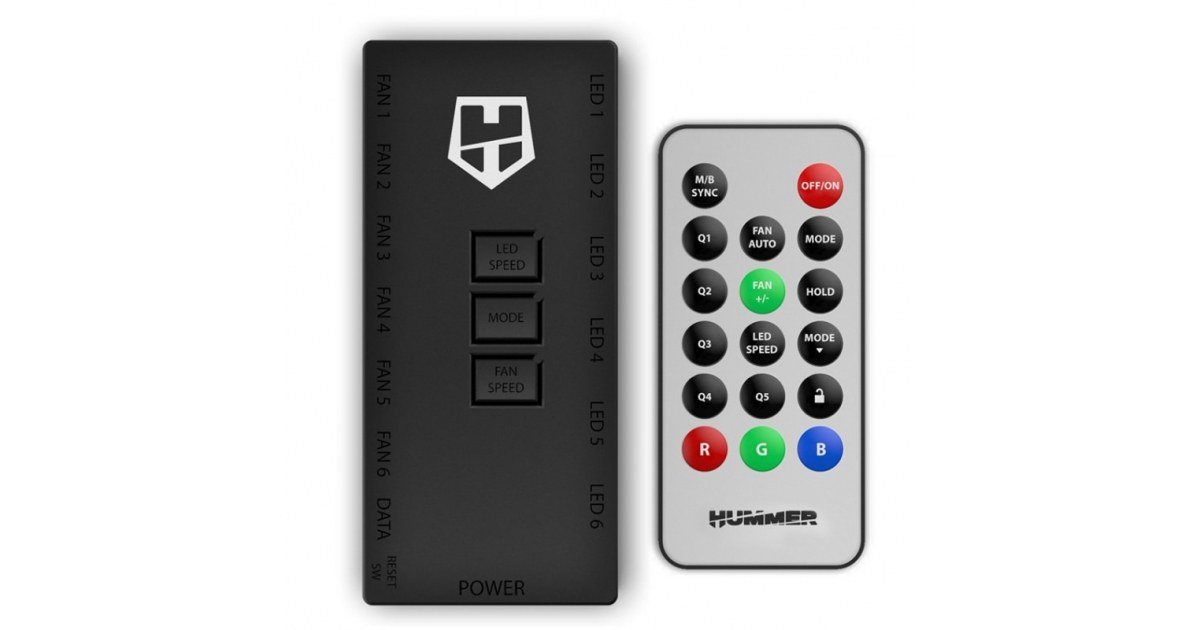 Nox HUMMER R-HUB Controlador ARGB LedRef. de Nox en soportes y ...