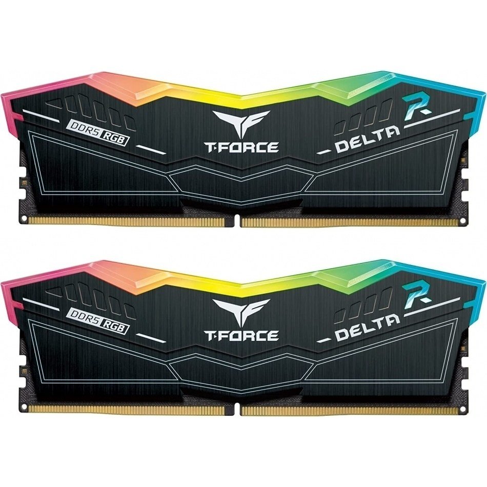 MEMORIA RAM TEAMGROUP T FORCE DELTA RGB 32GB 16GBX2 DDR5 5200MHZ…