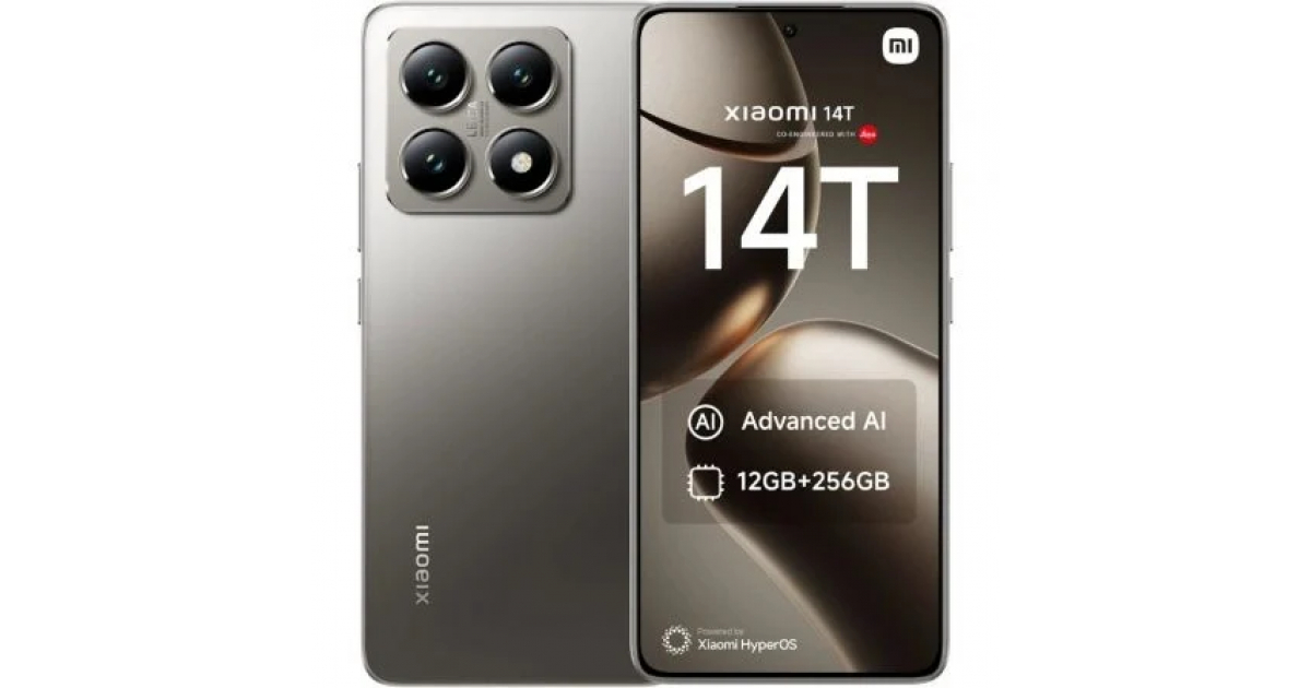 Teléfono móvil Smartphone Xiaomi 14T, 12GB, 256GB, 6.67 pulgadas, 5G ...