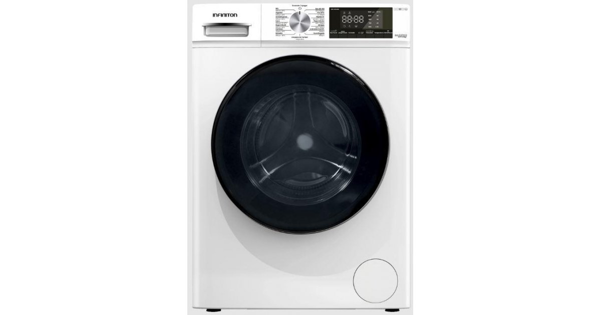 Lavadora Infiniton WM-S84ABL, 8kg, 1400rpm, clase A, 47 kWh100 ciclos ...