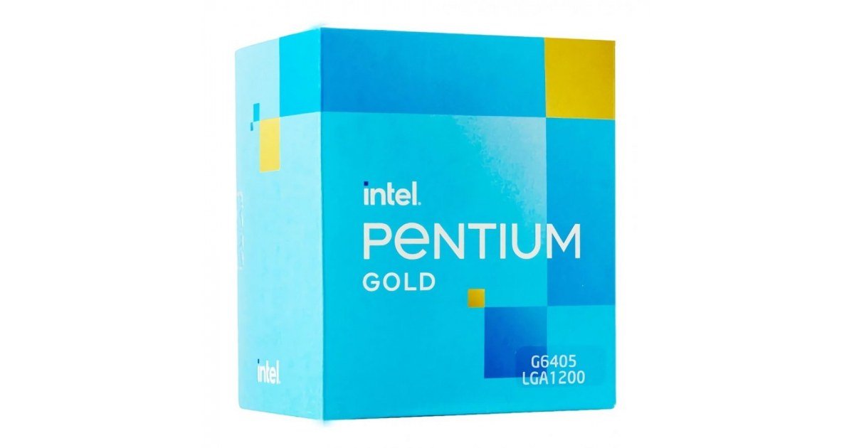 PROCESADOR INTEL PENTIUM GOLD G6405 S-1200 10A GEN 2 CORES GRAFICOS…