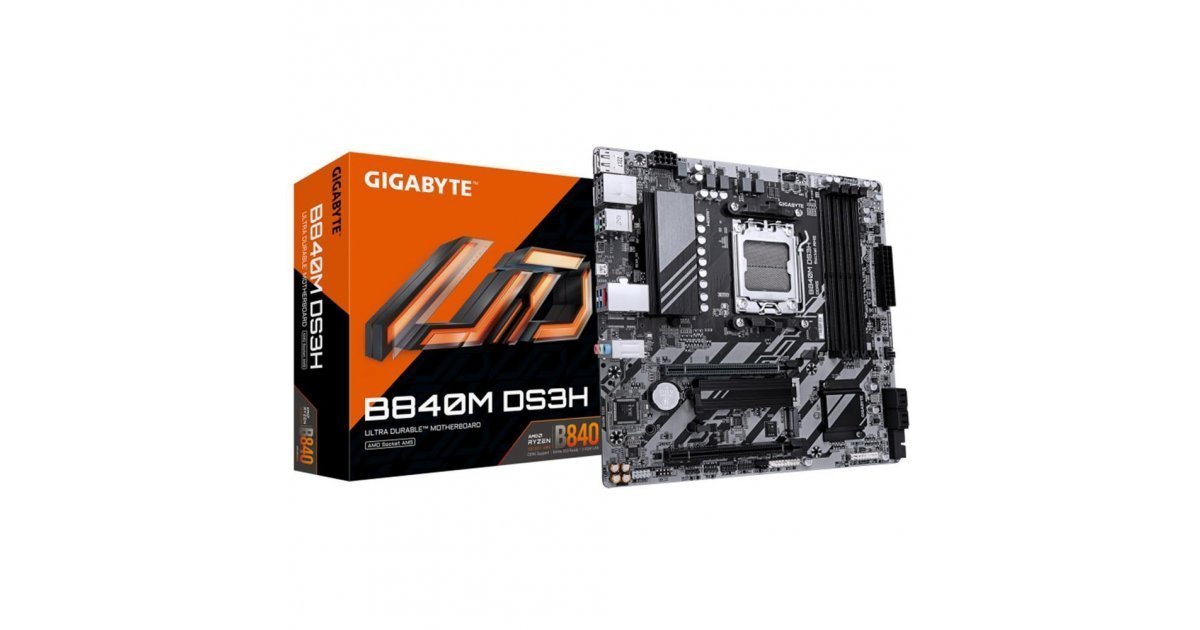 Placa base gigabyte b840m ds3h matx 4x ddr5 de Gigabyte en Placas base Inintec Informática S.L