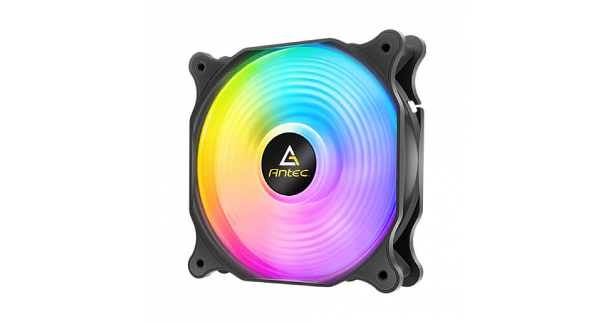 VENTILADOR ANTEC F12 RACING ARGB 120MM DOBLE ANILLO de ANTEC en…
