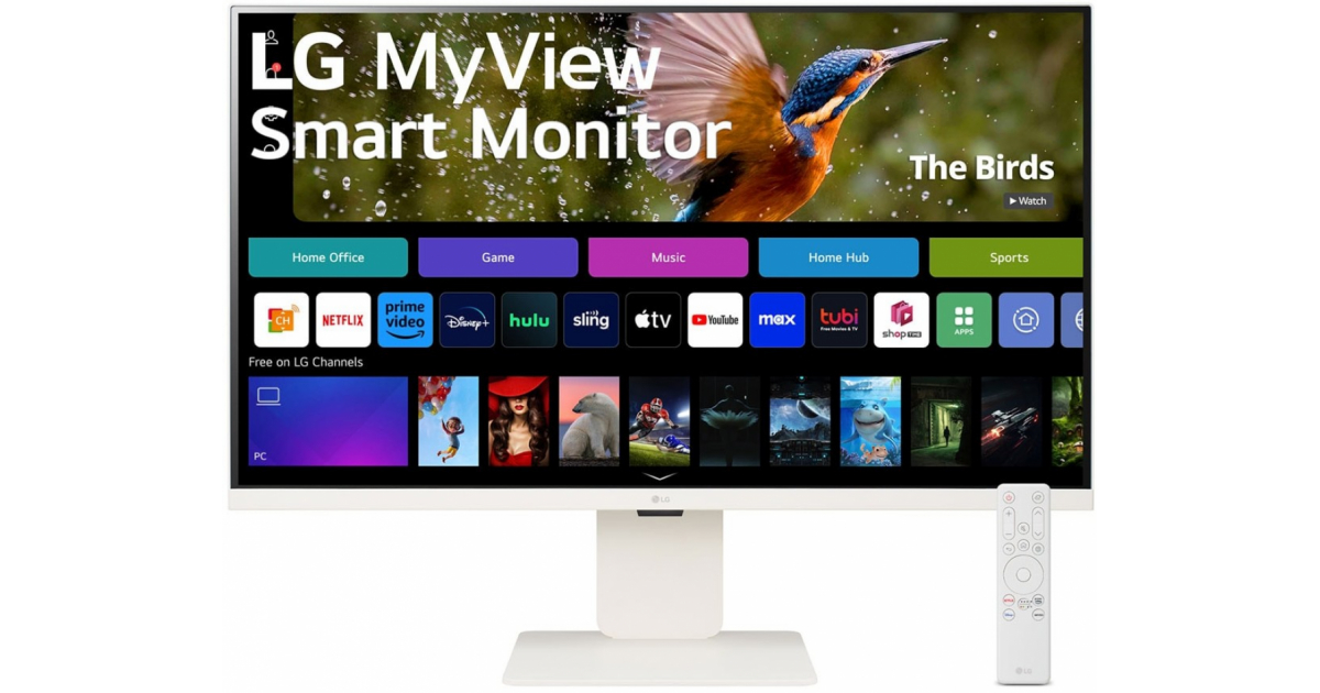 Monitor MyView LED LG 32SR83U-W, 32 pulgadas, panel 4K Ultra HD ...