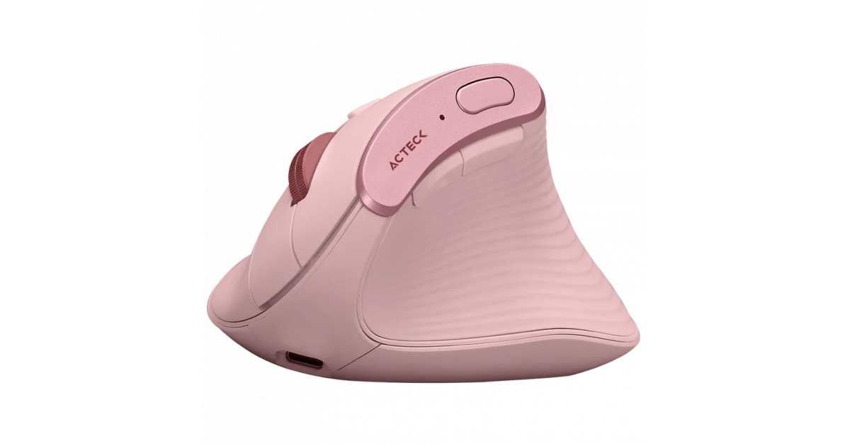 MOUSE ACTECK VIRTUOS FITT PRO ERGONÓMICO VERTICAL INALÁMBRICO…