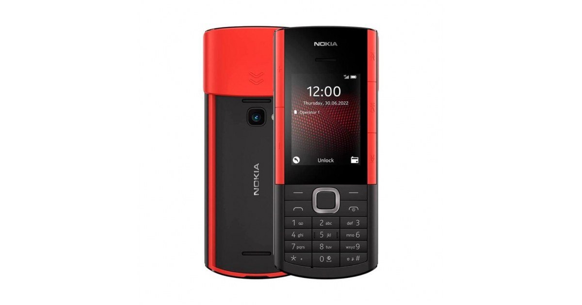 Teléfono Móvil Nokia 5710 XA Negro y Rojo de NOKIA en Telefonos moviles ...
