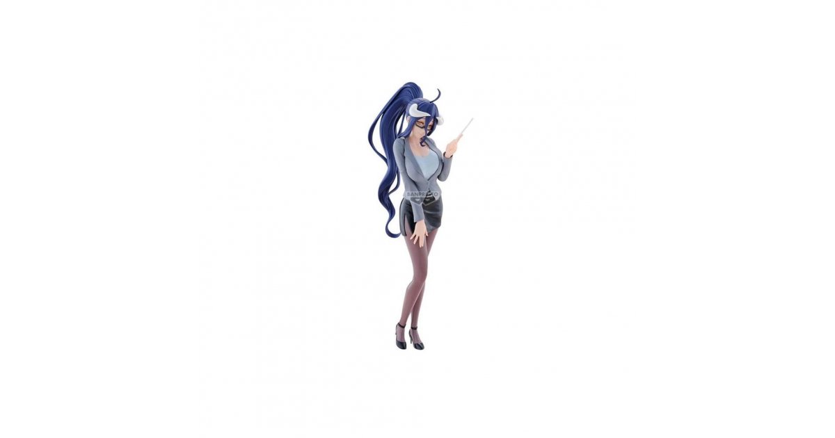 Figura banpresto overlord if albedo teacher style ver. 20cm de ...