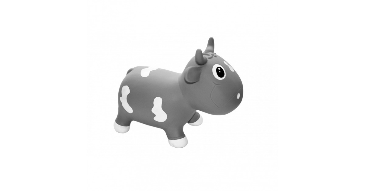 Vaca saltarina Kidzzfarm Betsy color Gris - Disbaby - Tienda online del…