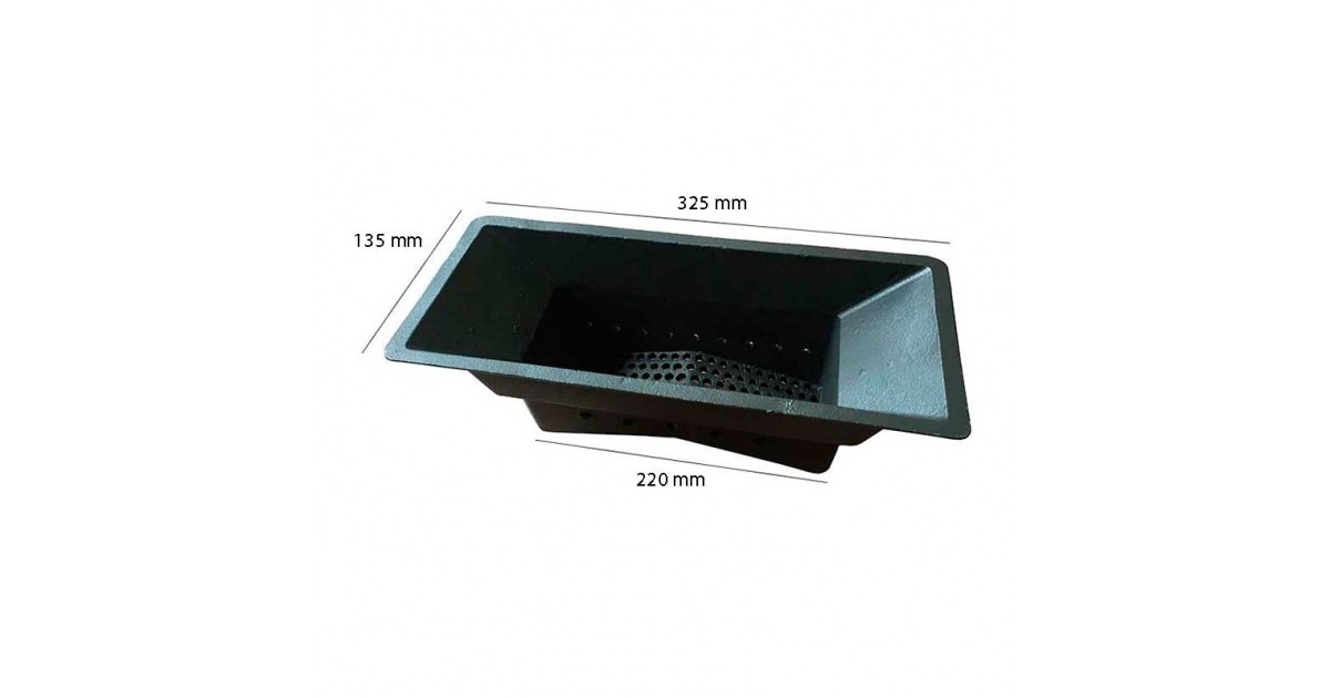 Brasero de hierro fundido Ecoforest Super Insert - Estufas y Calderas ...