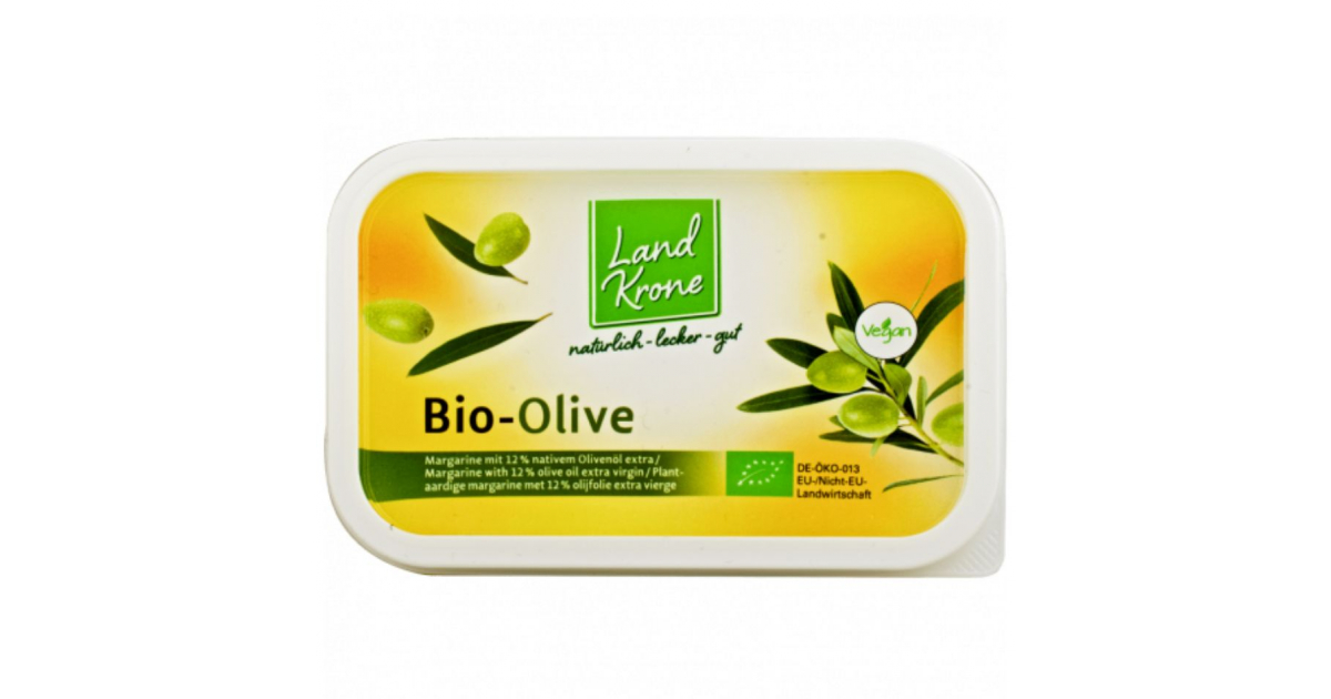 Margarina aceite de oliva Bio 250gr Landkrone