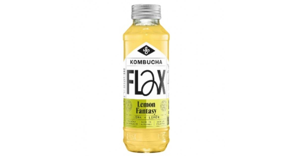 Te Kombucha Lemon Fantasy 250ml Flax&Kale