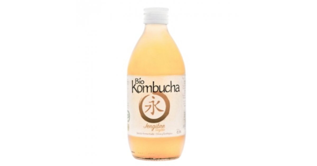 Kombucha Jengibre Bio 300 ml Kombucheria