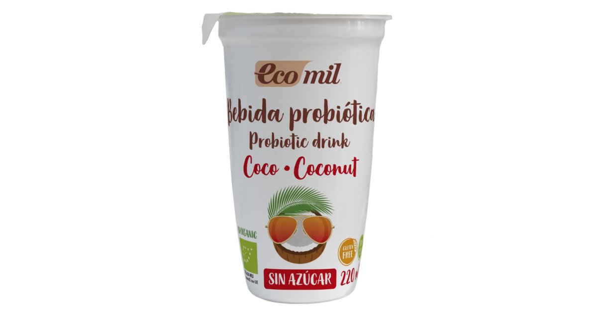 Bebida Probiótica de Coco Bio 220ml Ecomil