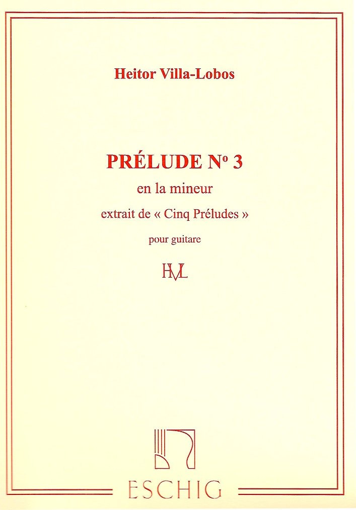 Heitor Villa-Lobos Preludio n3