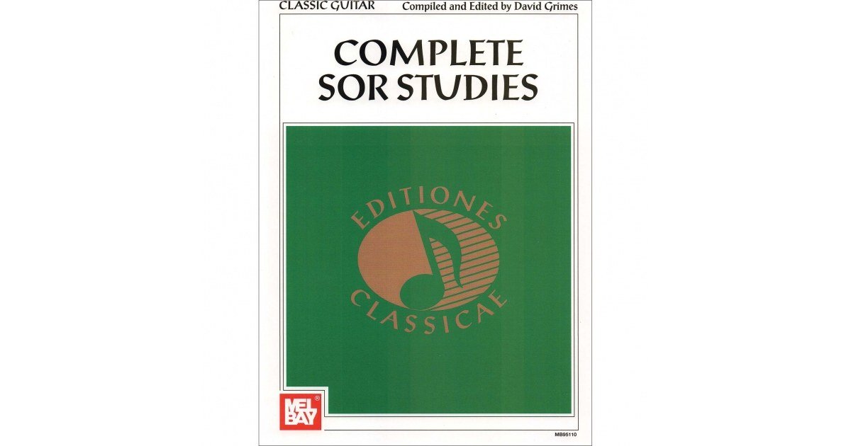 Complete Sor Studies for Guitar