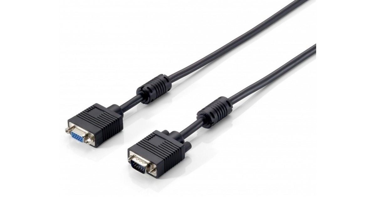 equip vgavga 1.8m 1.8m vga (d-sub) vga (d-sub) negro cable vga de equip ...