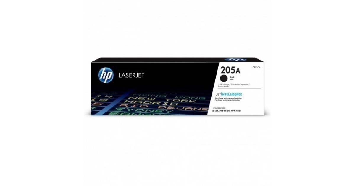 toner hp cf530a negro - jetintelligence - nº 205a - 1100 páginas ...