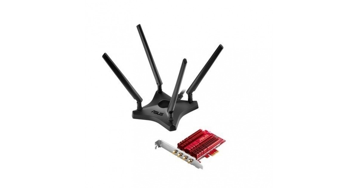 asus pce-ac88 interno wlan adaptador y tarjeta de red de asus en ...