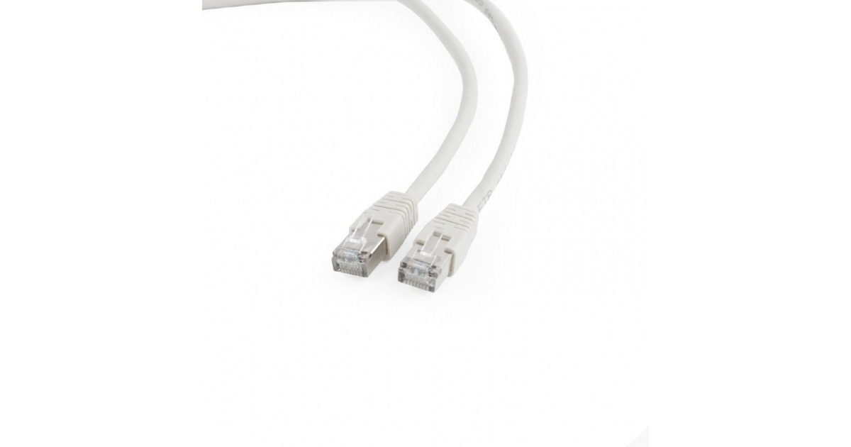 gembird cable de red ftp cat6 awg26 5m gris pp6-5m de gembird en cables ...