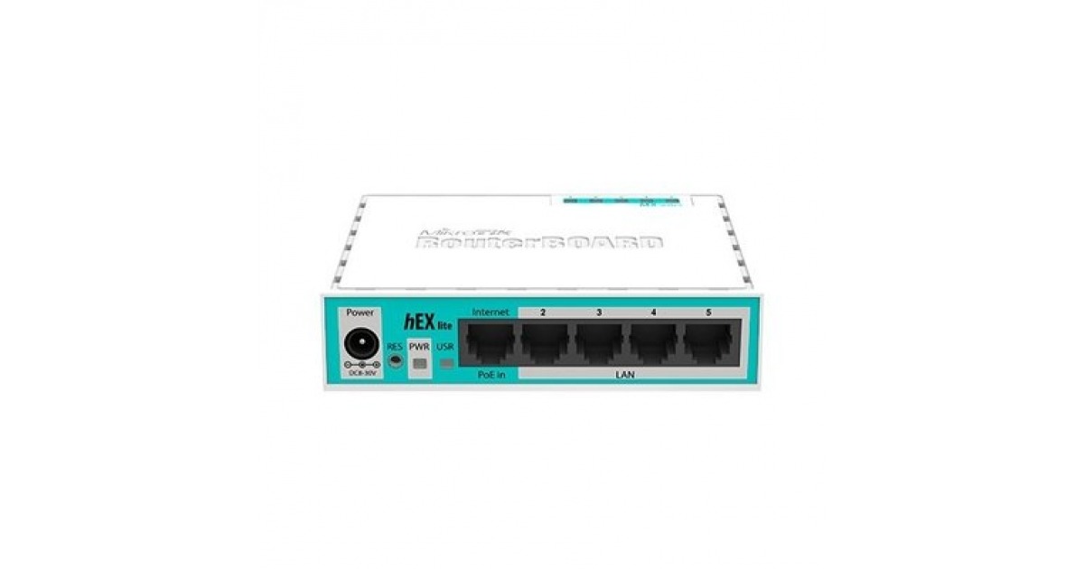 【HUB SWITCH 5PTOS MIKROTIK HEX LITE】TIENDA INFORMATICA【MODULAR ...