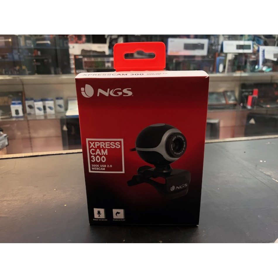 【Webcam NGS Xpresscam300】TIENDA INFORMATICA【MODULAR TECHNOLOGY】VENTA Y ...