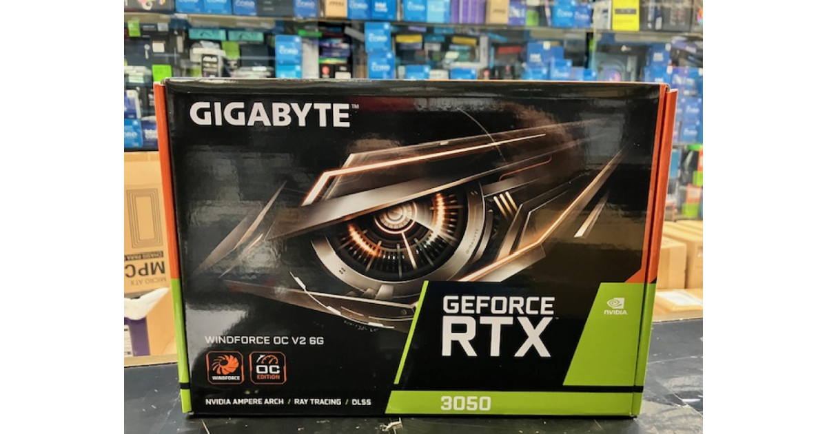 【Tarjeta Gráfica Gigabyte RTX 3050 6GB GDDR6 WindForce OC V2】TIENDA ...