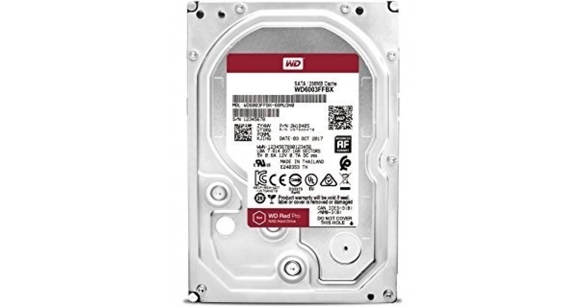 WD Red Pro NAS Hard Drive WD2002FFSX - disco duro - 2 TB - SATA 6Gbs en ...