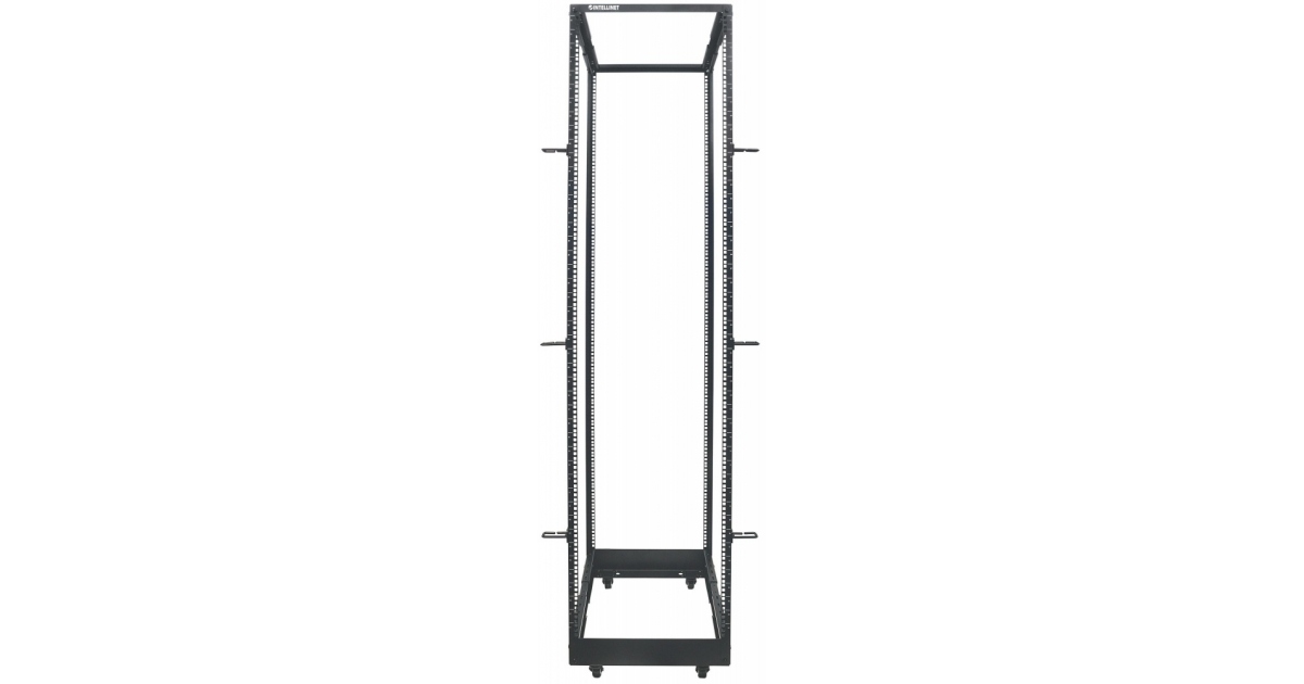 RACK INTELLINET 4 POSTES DE 19 45UR METALICO NEGRO de INTELLINET…