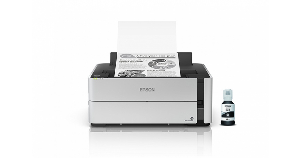 IMPRESORA EPSON M1180, 20 PPM NEGRO, TINTA CONTINUA, ECOTANK, USB,…