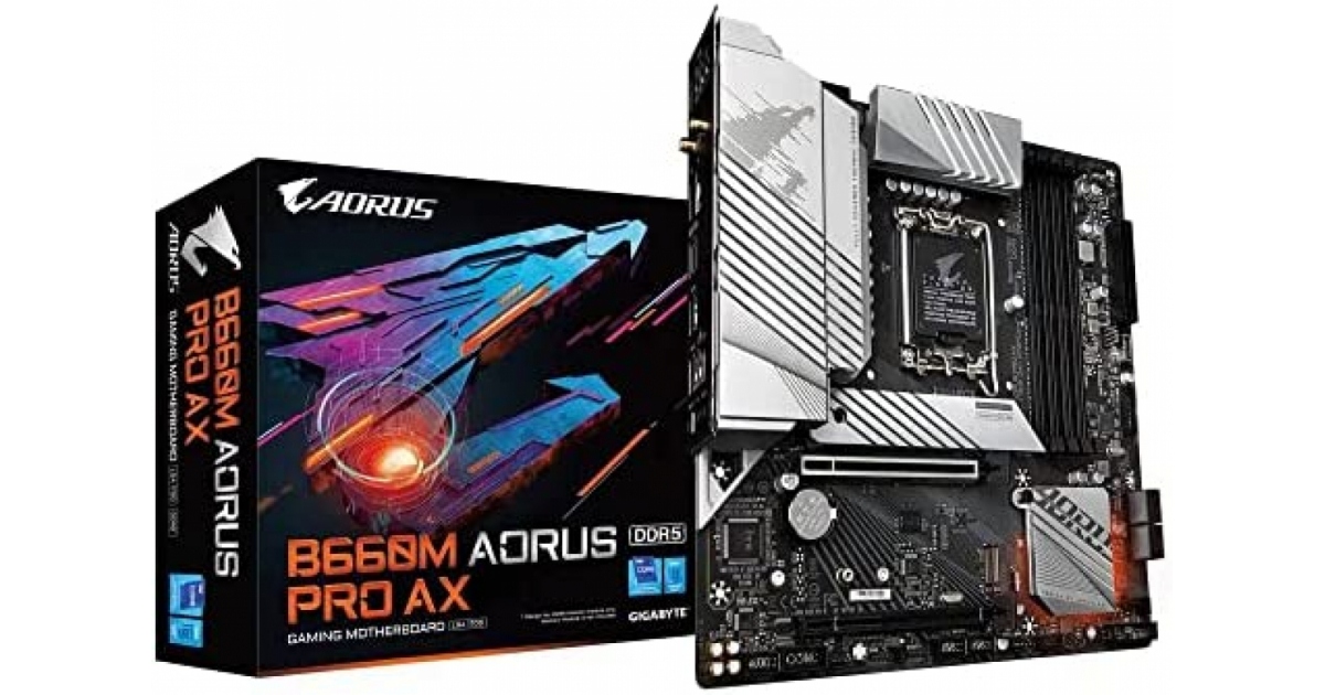 TARJETA MADRE GIGABYTE B660M AORUS PRO, DDR4, LGA 1700, MICRO ATX…