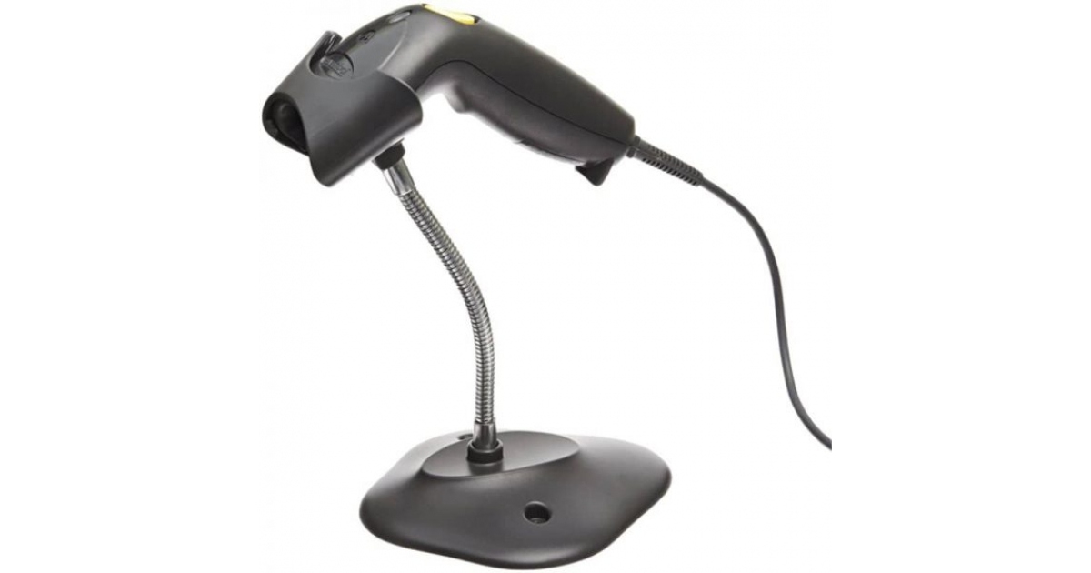 LECTOR ZEBRA LS1203 LASER USB NEGRO CON BASE de ZEBRA en Lector…