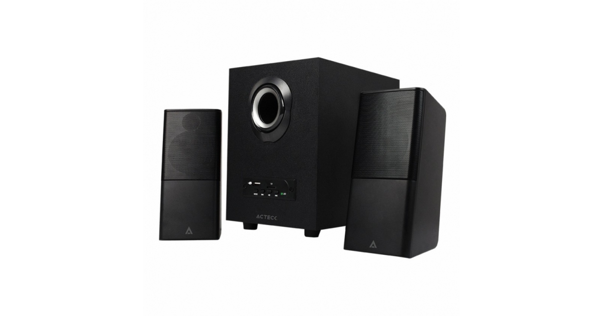 ACTECK BOCINA CON SUBWOOFER IMPULSE AS680, BLUETOOTH, NGO de ACTECK…