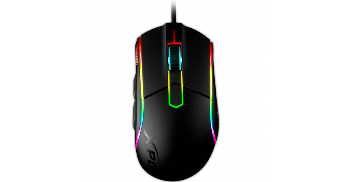 MOUSE ADATA GAMER XPG PRIMER ALAMBRICO OPTICO USB 12000DPI RGB…