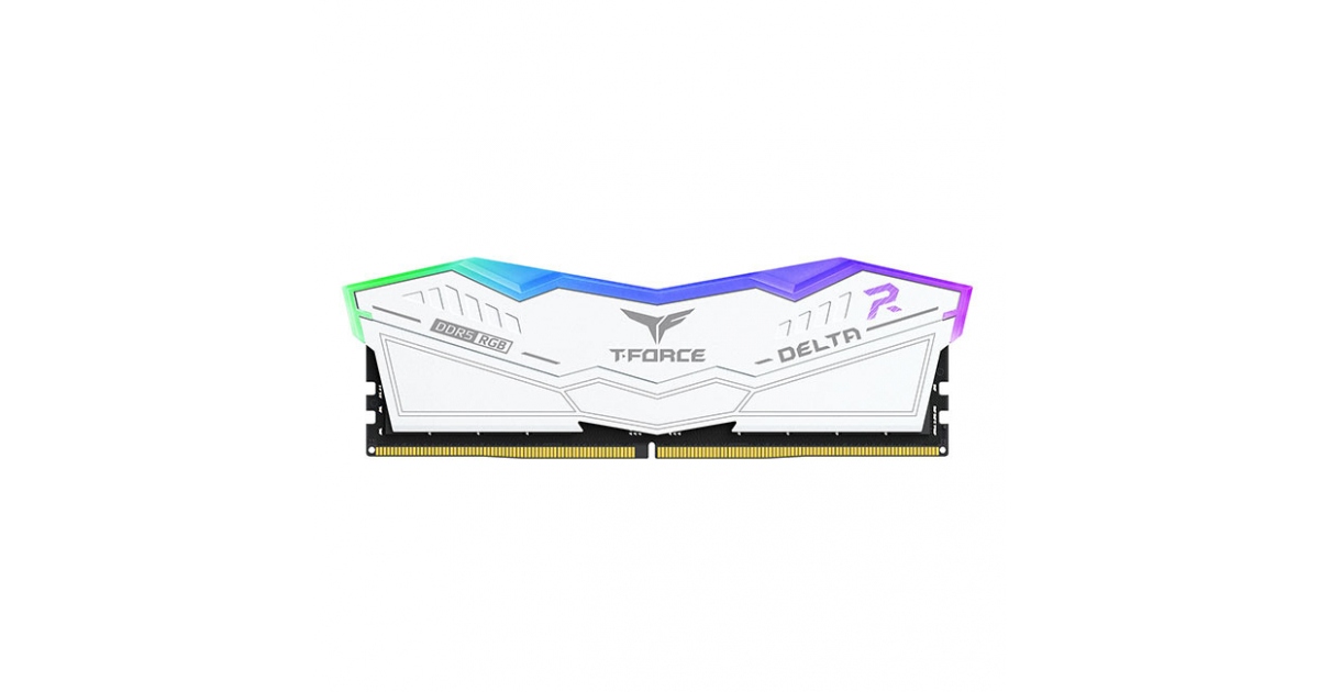 MEMORIA RAM TEAM GROUP T-FORCE DELTA RGB DDR5 6000MHZ, 2X16GB de…