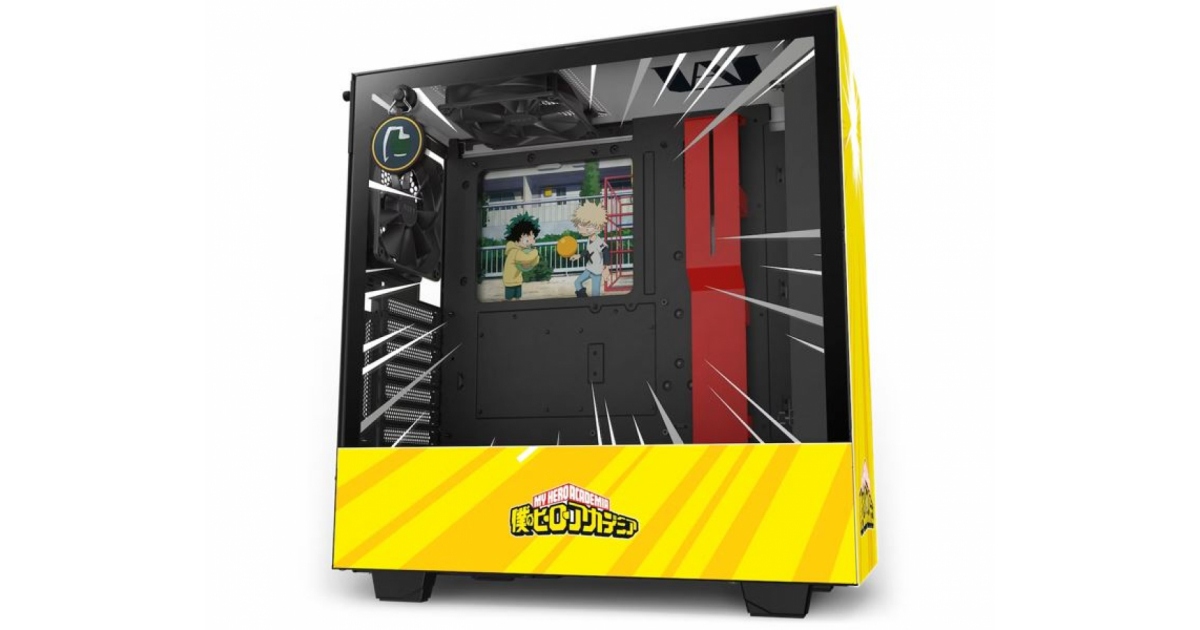 GABINETE NZXT H510i RIVALS MINI ITX, MICRO ATX AMARILLO de NZXT…