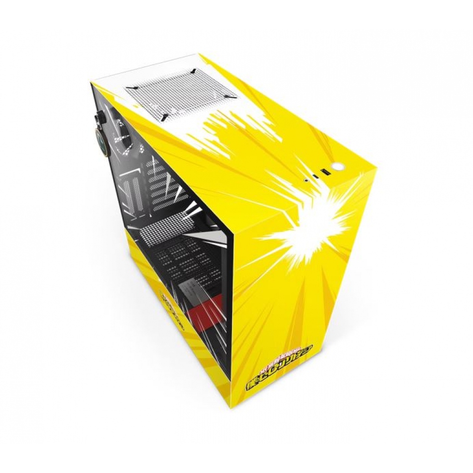 GABINETE NZXT H510i RIVALS MINI ITX, MICRO ATX AMARILLO de NZXT…