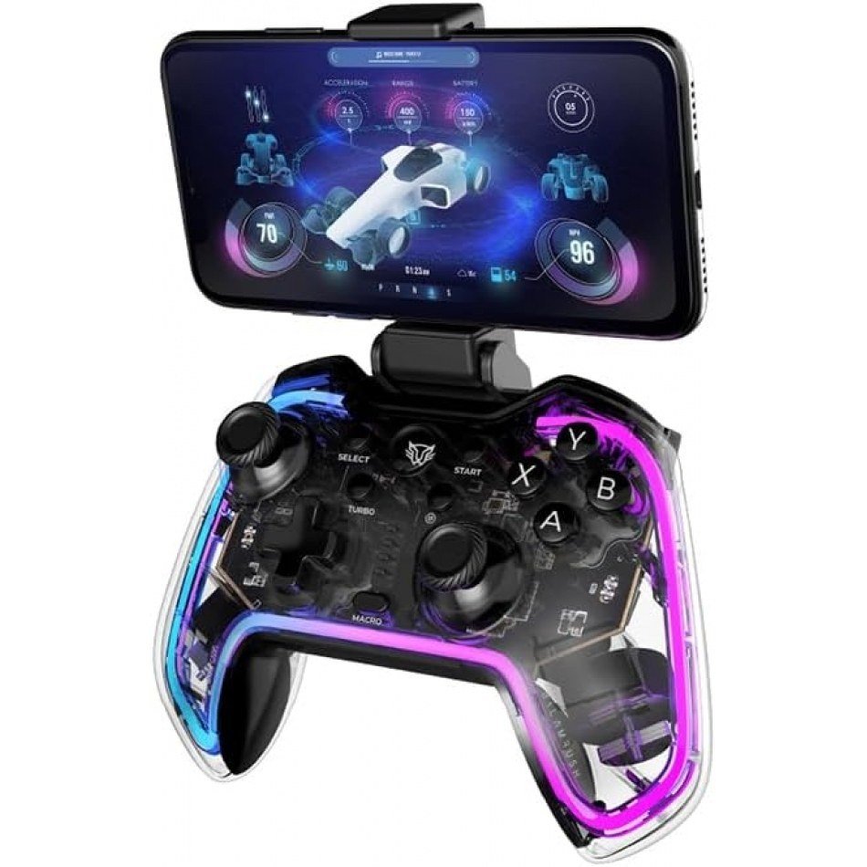GAMEPAD INALAMBRICO BALAM RUSH KONTROL GLOW G595 ANDROID PC PS4…