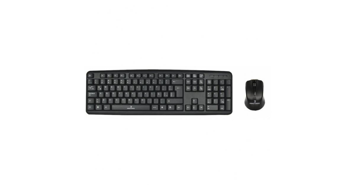 KIT DE TECLADO Y MOUSE PERFECT CHOICE PC-201076, ALÁMBRICO, USB,…
