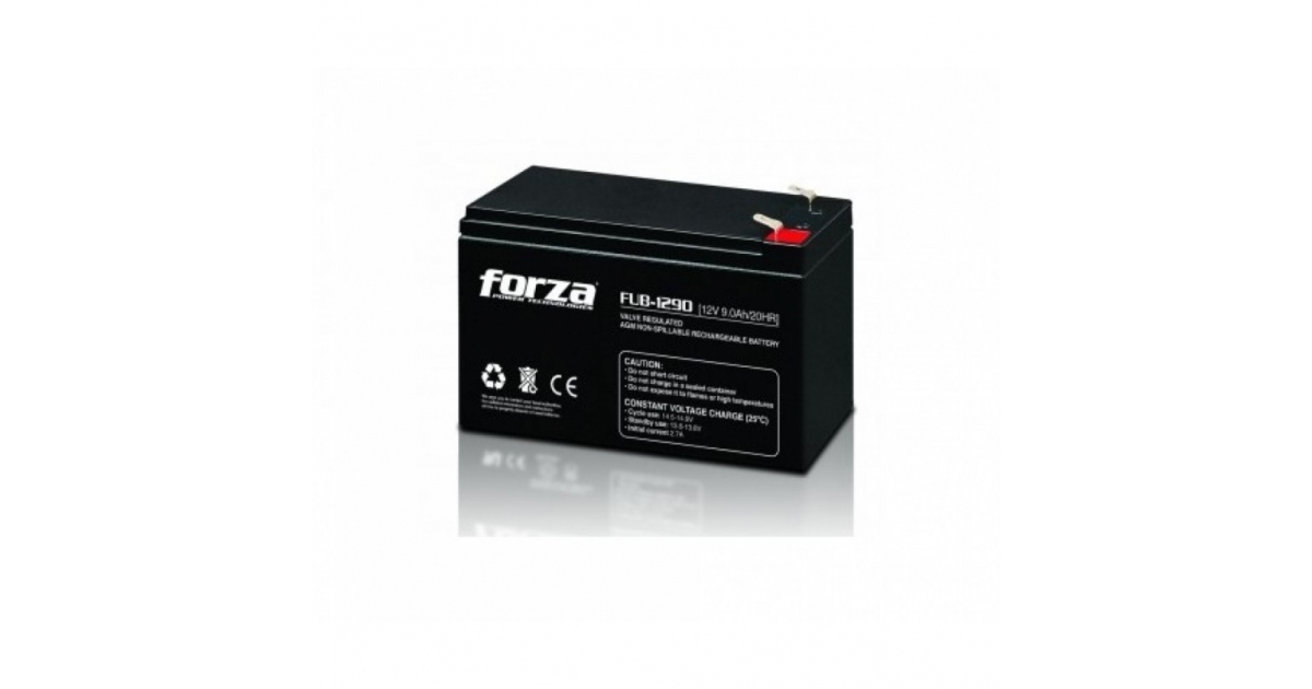 FORZA POWER TECHNOLOGIES BATERÍA PARA NO BREAK FUB-1290, 12V,…
