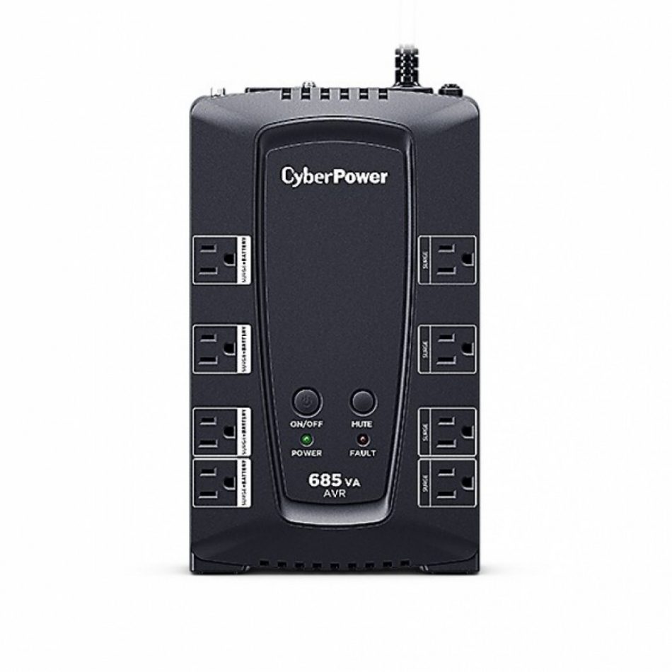 NO BREAK CYBERPOWER CP685AVRG LÍNEA INTERACTIVA, 390W, 685VA,…