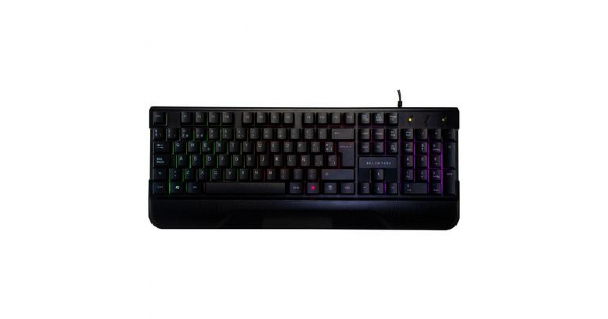 TECLADO GAMER BALAM RUSH APOLO RGB, ALÁMBRICO, NEGRO, ESPAÑOL)…