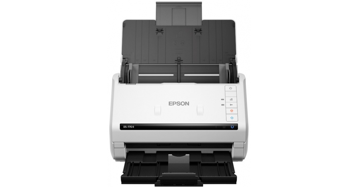 SCANNER EPSON DS-770 II, 45 PPM90 IPM, 600 DPI, 30 BITS, USB, ADF,…